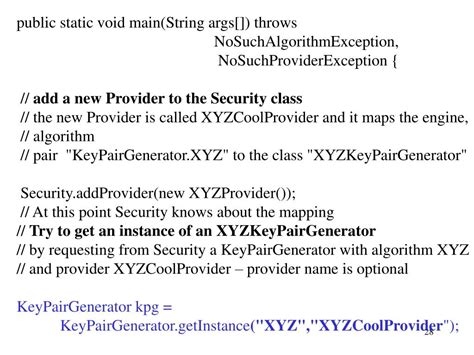 Ppt Applied Cryptography Week 3 Java Tools Powerpoint Presentation
