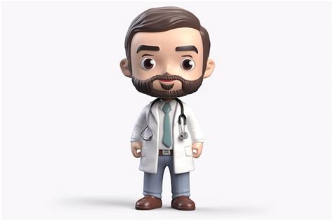 Premium Ai Image Ai Generated Ai Generative 3d Blender Doctor