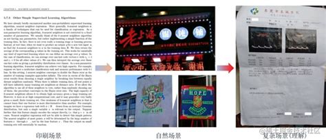 《深入浅出ocr》第一章：ocr技术导论文本识别一般分为三种文档图像识别、手写文字识别和场景文字识别。 Csdn博客