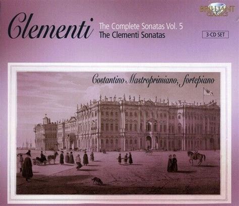 CLEMENTI MASTROPRIMIANO COMPLETE PIANO SONATAS 5 NEW CD EBay