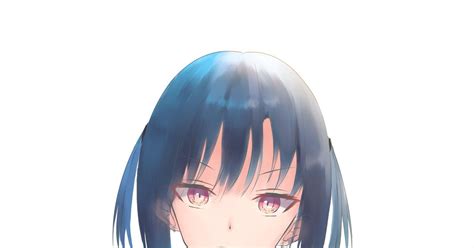 女の子 青髪ツインテ女子高生 ある日のイラスト Pixiv
