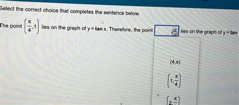 Answered Select The Correct Choice That Completes The Sentence Below