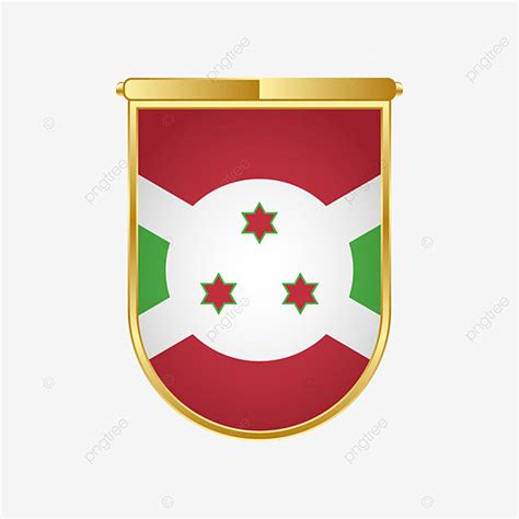 Burundi Vector Design Images Burundi Flag Png Vector Design Burundi