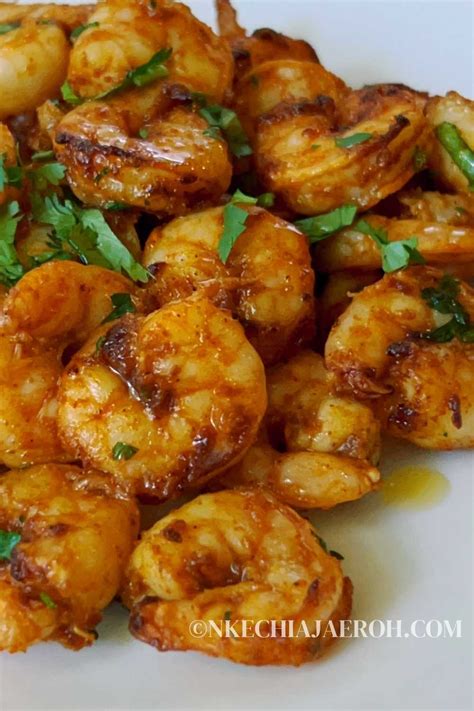 Air Fryer Garlic Butter Shrimp Recipe Nkechi Ajaeroh