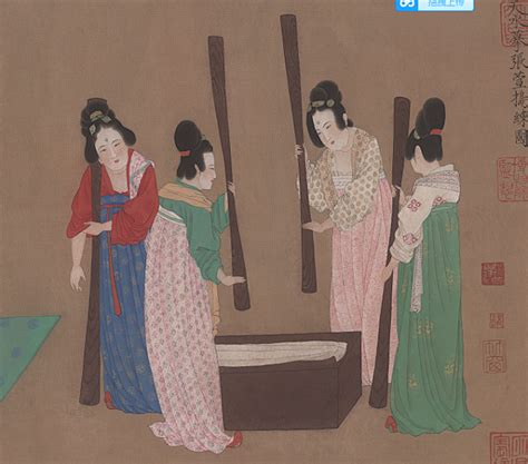 捣练图
