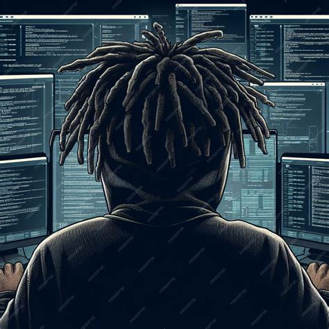 Premium Ai Image Hacker Hacker Photo Cyber Crime Coding Photo A Boy Coding Hacker Computer