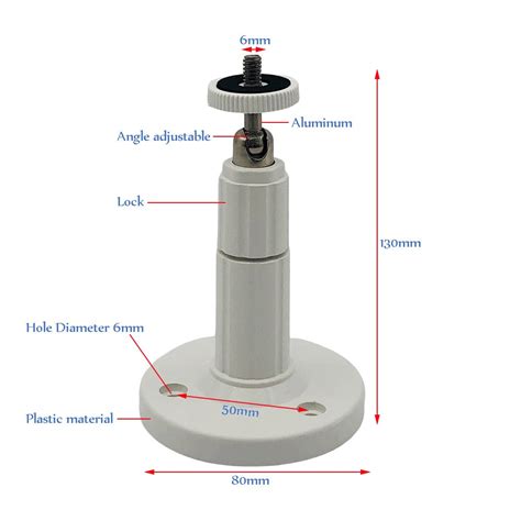 Cctv Bracket Rotating Ceiling Stand Wall Mount Bra Vicedeal