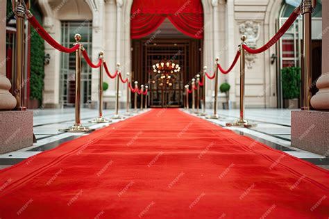 Premium Photo | Showcase the glamour of a red carpet event highlighting celebrity arrivals and ...
