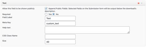 frontend submissions form builder easy digital downloads documentation
