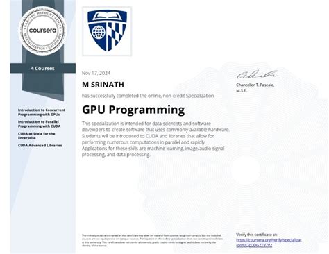 Srinath Munagala On Linkedin Gpuprogramming Parallelcomputing Highperformancecomputing