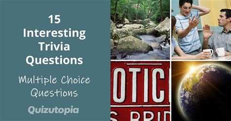 45 Printable General Knowledge Trivia Questions (Multiple Choice) - Quizutopia