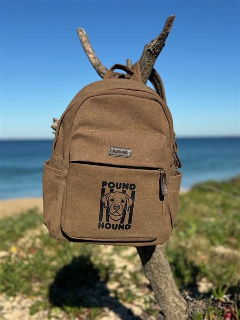 Canvas Backpack Brown