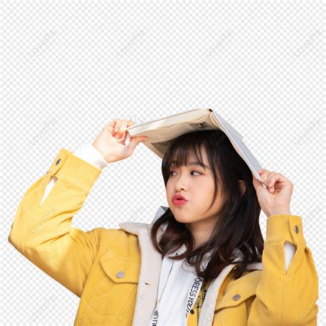 여성 대학생 Png 일러스트 무료 다운로드 Lovepik