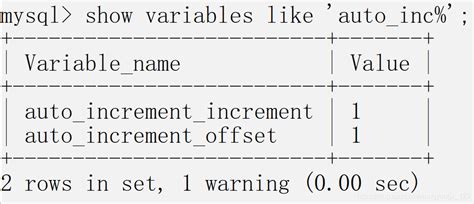Mysql中 Autoincrement如何修改初始值和步长【亲测】set Auto Increment Initialize Value