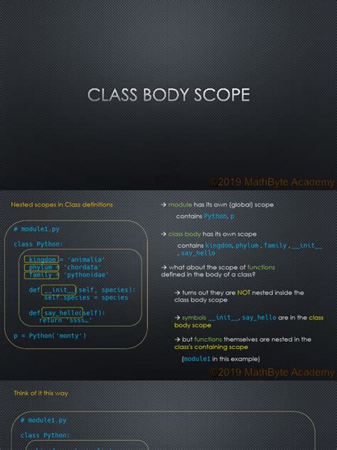 030 class body scope pdf scope computer science computing