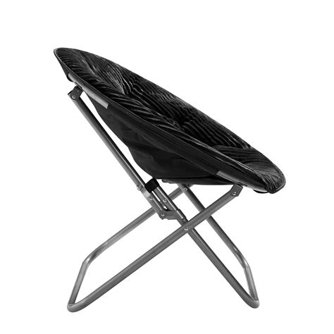 Urban Shop Corduroy Saucer Chair Available In Multiple Colors