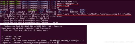 虚拟机（ubuntu）下交叉编译nanomsg库 nng 编译 csdn博客
