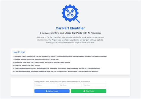 Car Part Identifier Launches Ai Powered Tool For Effortless Automotive