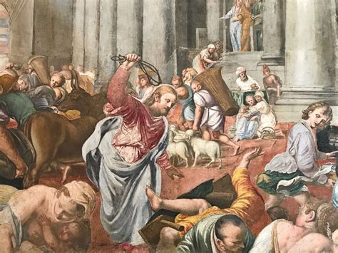 Jésus chasse les marchands du Temple évangile du IXème dimanche après