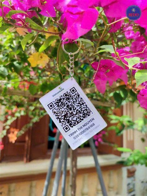 Móc Khóa Mica In Mã Qr Code Stk Ngân Hàng Theo Yêu Cầu