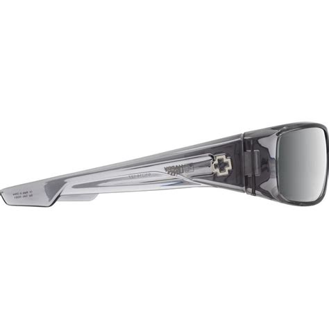 Spy Logan Sunglasses Clear Smokehappy Grey Green Silver