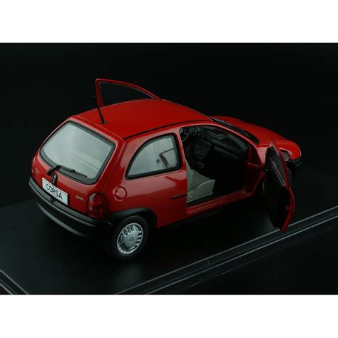 Opel Corsa B 1993 Red Whitebox Wb124191 Miniatures Autos Motos