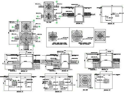Autocad Dwg File Shows The Sectional Details Of The Hand Hole Download The Autocad Dwg File