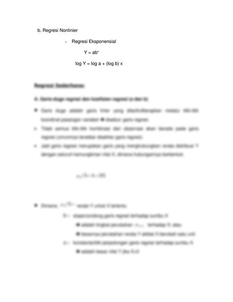 SOLUTION Contoh Latihan Regresi Dan Korelasi Sederhana Studypool