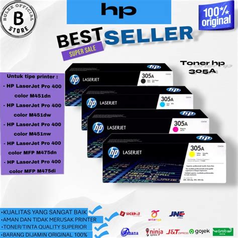 Jual Toner HP A Black Cyan Magenta Yellow ORIGINAL Shopee Indonesia