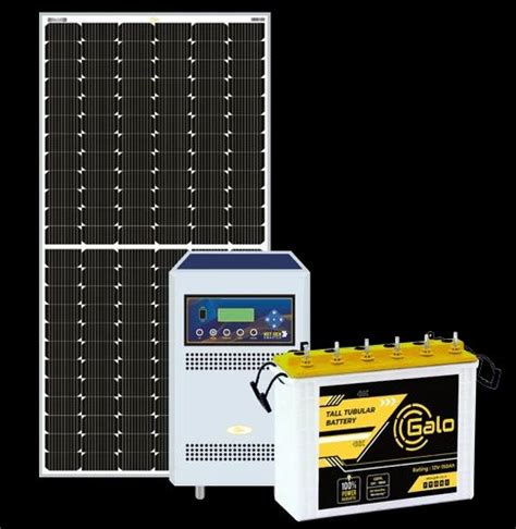 Off Grid Solar Power System 5kw Monocrystalline Solar System