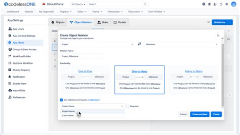 How To Set Up Object Relations Codeless One