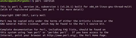 Programme Hello World En Perl StackLima