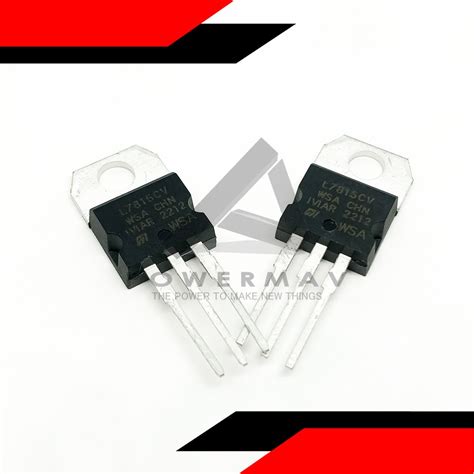 2pcs original lm7815 voltage regulator ka7815 l7815 7815 L7815CV LM7815 ...