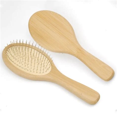 Hot Selling Metal Bristle Paddle Brush Scalp Massage Bamboo Brushes