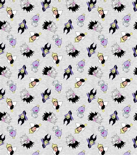 Disney Villains Fierce Disney Cotton Fabric Joann