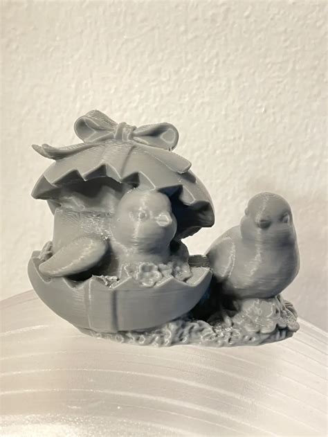 Cute Easter Egg With Chicks Flappers By Hpinvent Makerworld
