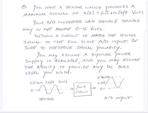 Solved 6 This Circuit Is A Non Inverting Summing Amplifier