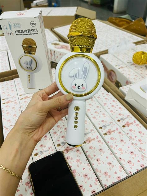 Mic04 Mic HÁt Karaoke X6 Phụ Kiện điện Thoại Thảo Tú