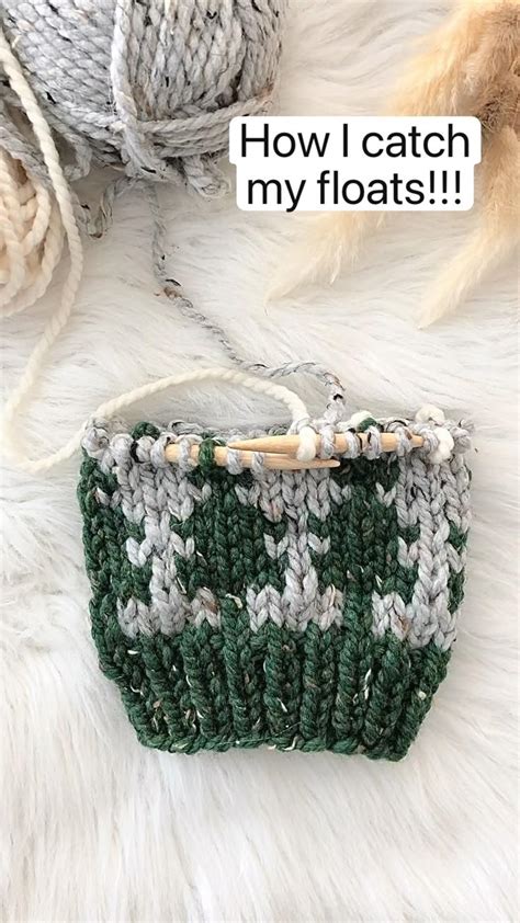 How I Catch My Floats Using The Mountaineer Toque Knitting Pattern