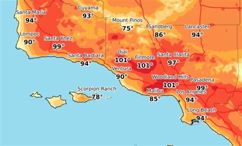 Los Ángeles Recibe Una Nueva Ola De Calor Del Miércoles Al Viernes Con