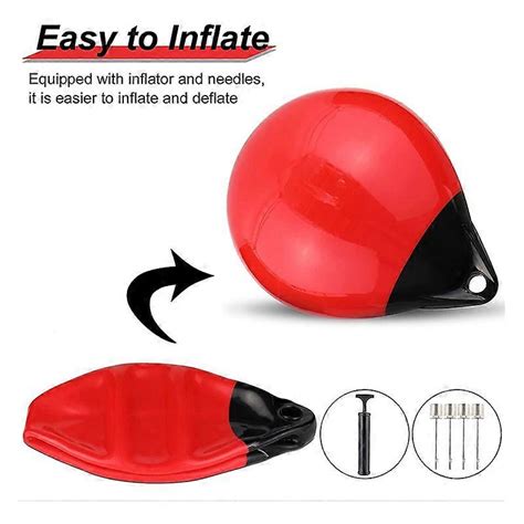 2 Pcs Mooring Buoy Boat Fenders Ball Round Anchor Buoy Dock Bumper Ball