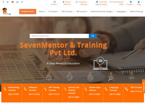 sevenmentor sites gallery design awards winner