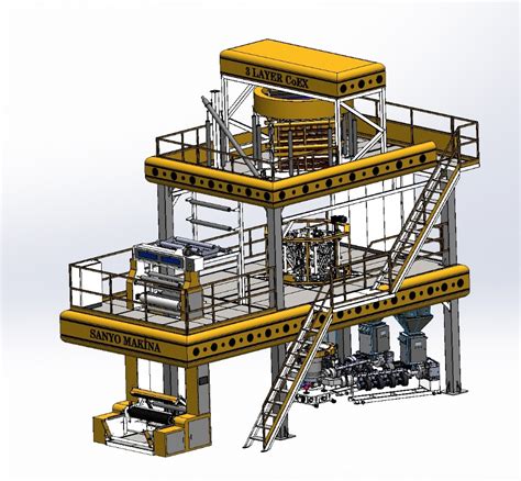 Sanyo Makİna ÜrÜnler Abc Coex Plastik Film Makinaları Shrink Film