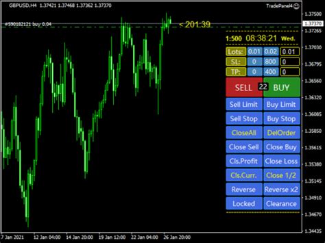 Trade Panel V4 Mt4 Work On Build 1420 Forex Robot Mt4 Expert Advisor Payhip