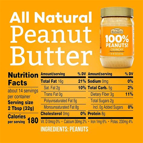 Crazy Richards 100 All Natural Creamy And Crunchy Peanut Butter Variety