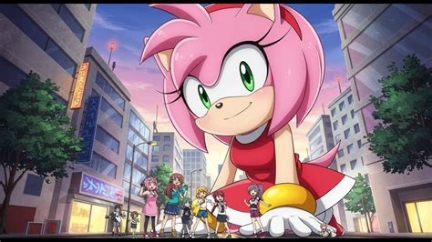 Sonic Amy Rose Furry Giantess Growth Feet Muscle Mommy City Butt Crush