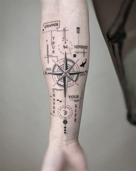 25 Compass Tattoo Ideas For 2025 Unique Symbolic Designs For Women