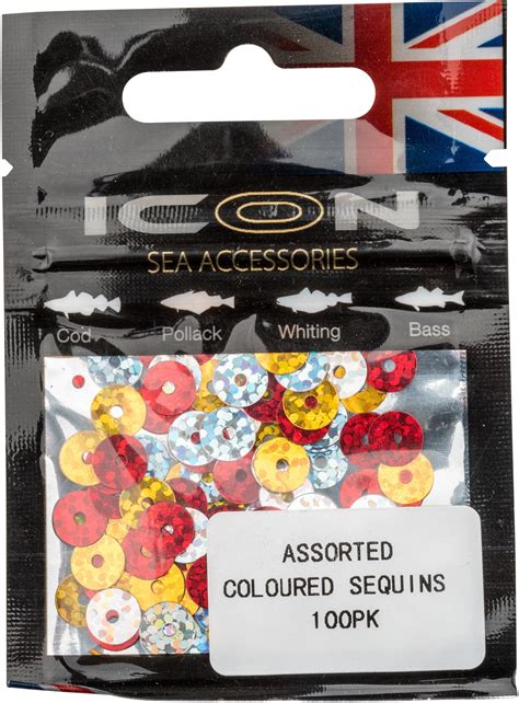 Icon Assorted Coloured Sequins The Bait Bucket