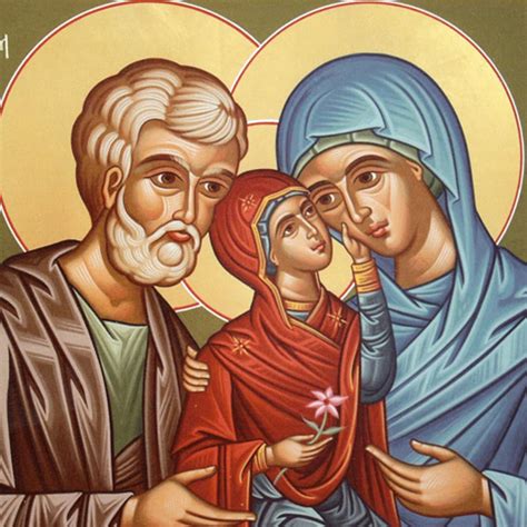 San Joaquín y Santa Ana padres de la Virgen Maria En Cristo podcast