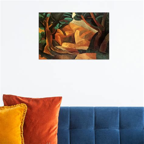 Landscape With Two Figures By Pablo Picasso The Art Gallery Touch Of Modern